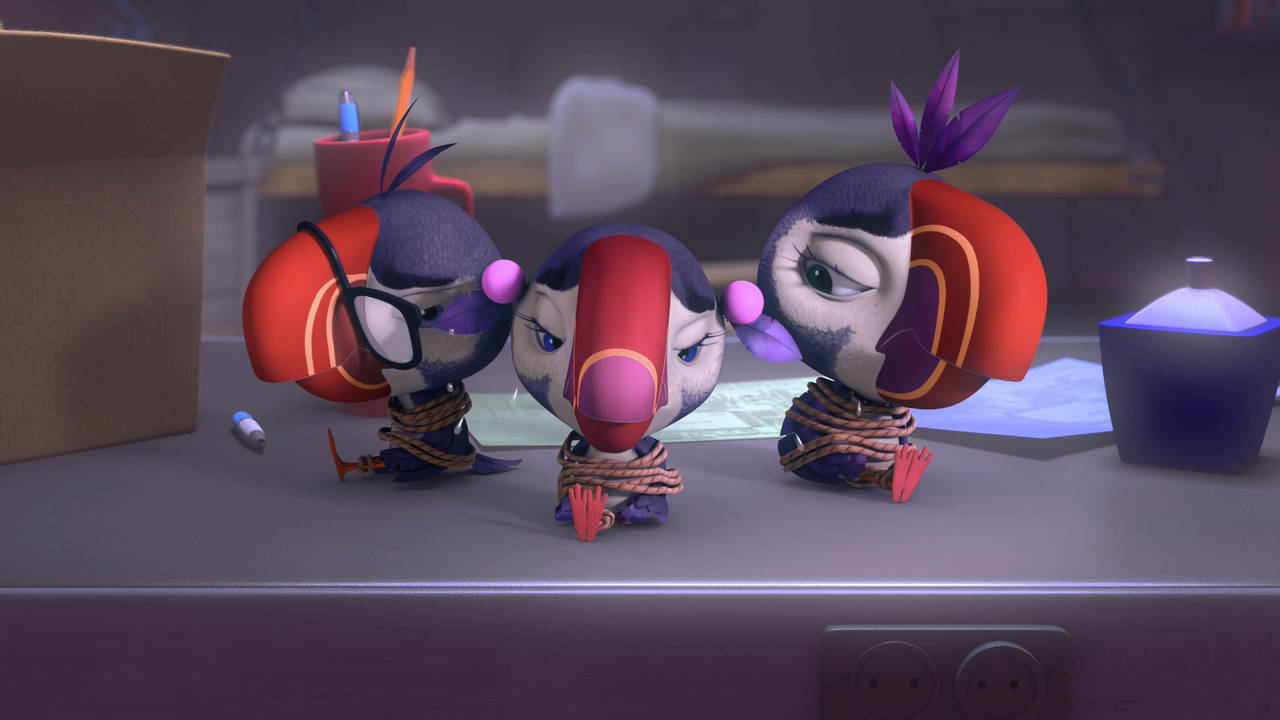 Pohádka Papuchalkové zdarma online - Strach ze tmy | Stream