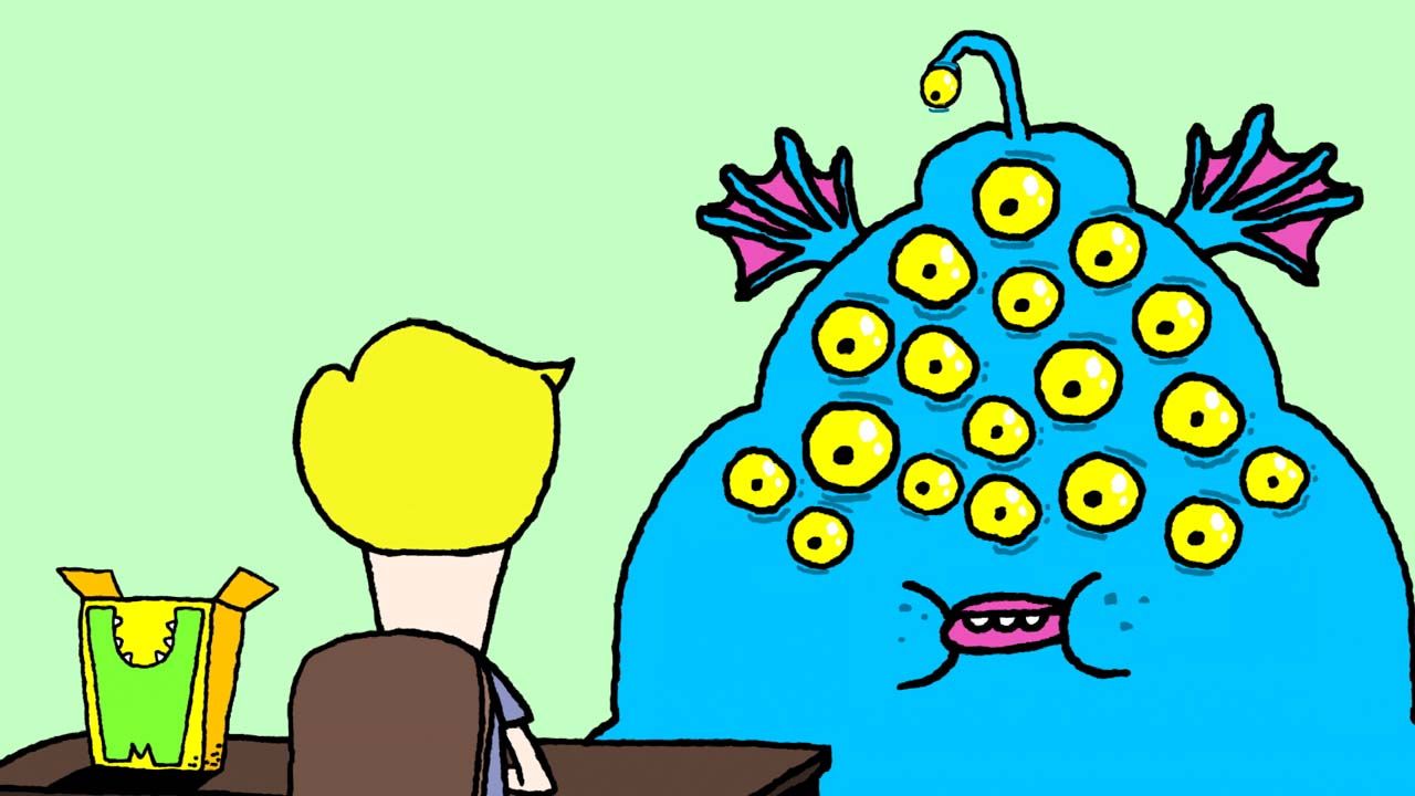 Vtipná videa: Příšera v krabici - Oči to mají | Stream